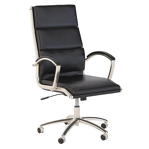 Bush Business Furniture Modelo High Back Leather Executive Office Chair ...