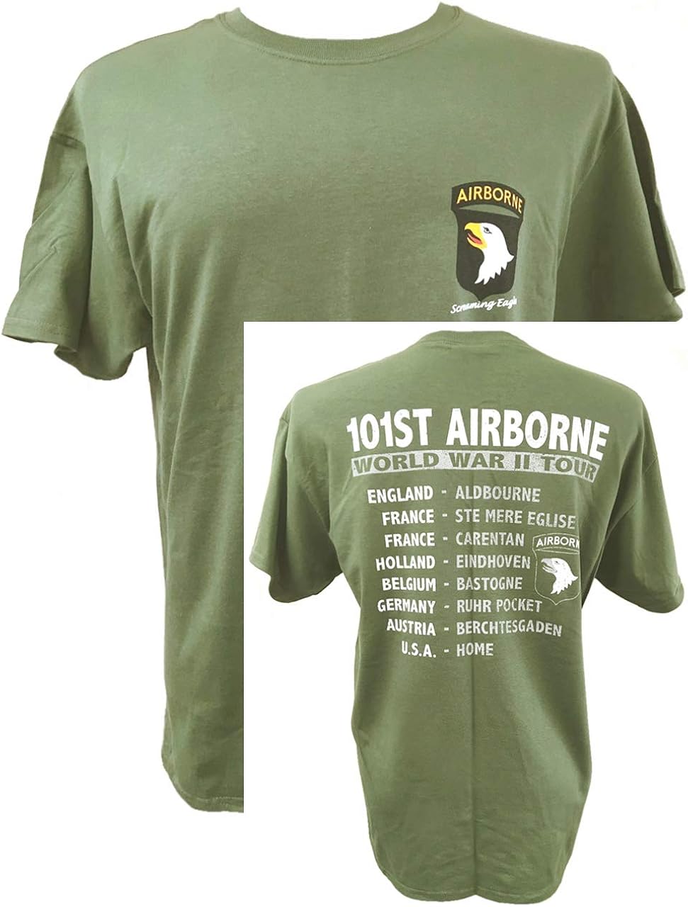 101st Airborne Division US Army Screaming Eagles World War II Military ...
