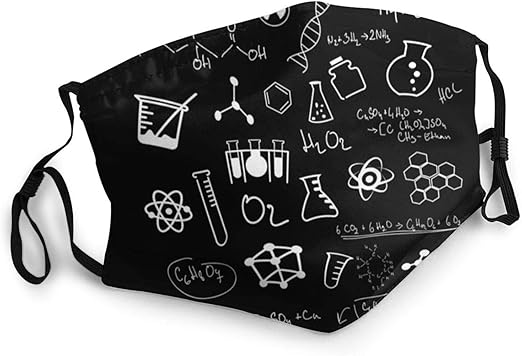 Amazon.com: Chemistry Science Fashion Mouth Masks Reusable Unisex Face ...