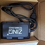 Zinq Technologies ZQ4H Hi-Speed 4 Port Ultra Slim USB Hub for Laptops ...