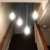 Lampop LED Pull Cord Light Bulb, Battery Operated Hanging Pull Cord ...