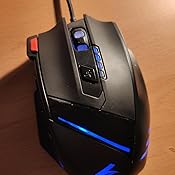 Gaming Mouse Wired Programmable 7 Buttons - Hcman [Upgraded Version ...