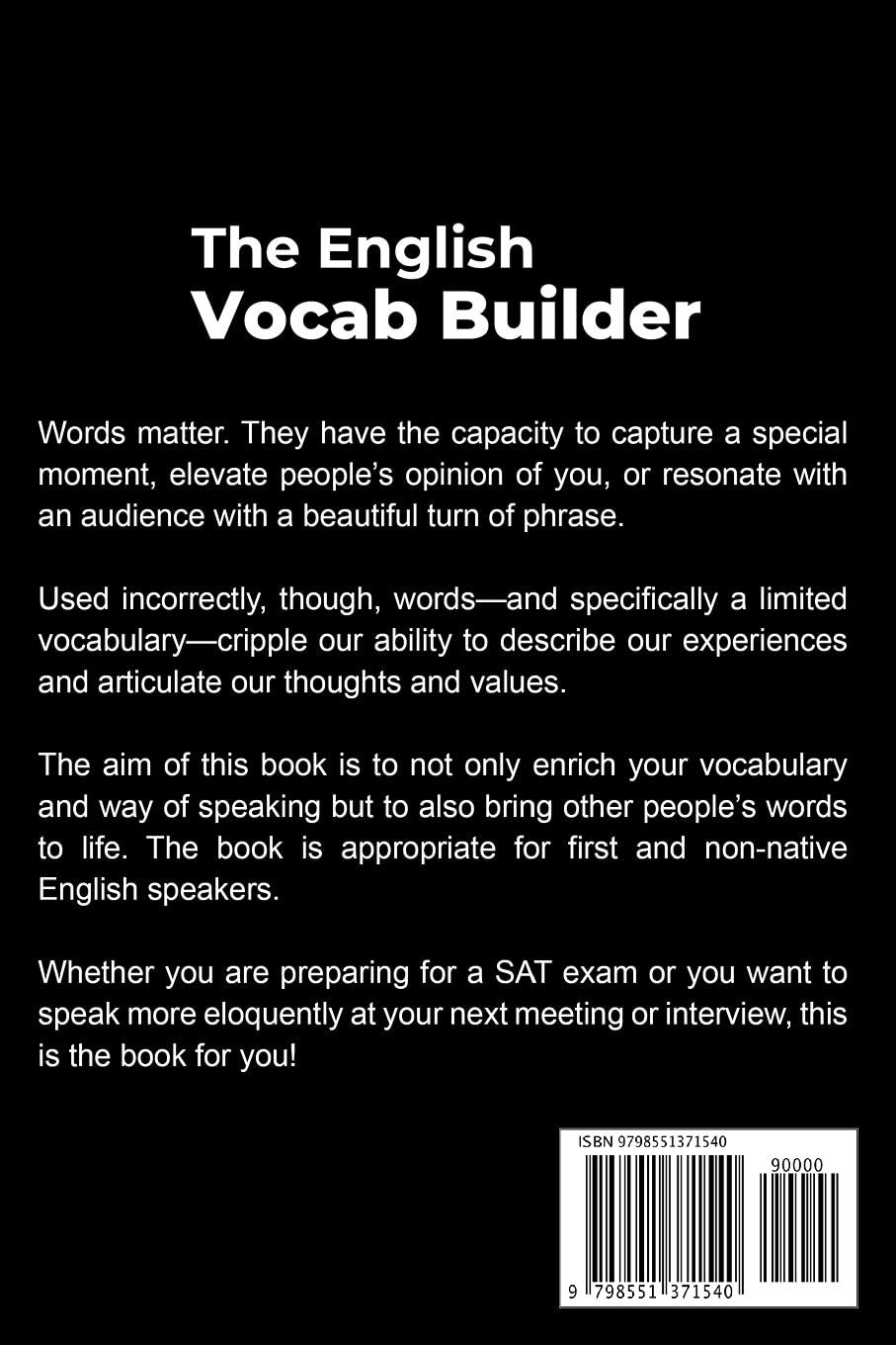 Mua The English Vocabulary Builder (English Vocabulary Builder ...