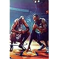 Amazon.com: egjxal Basketball Star Diamond Art by Numbers 5D Full Round ...