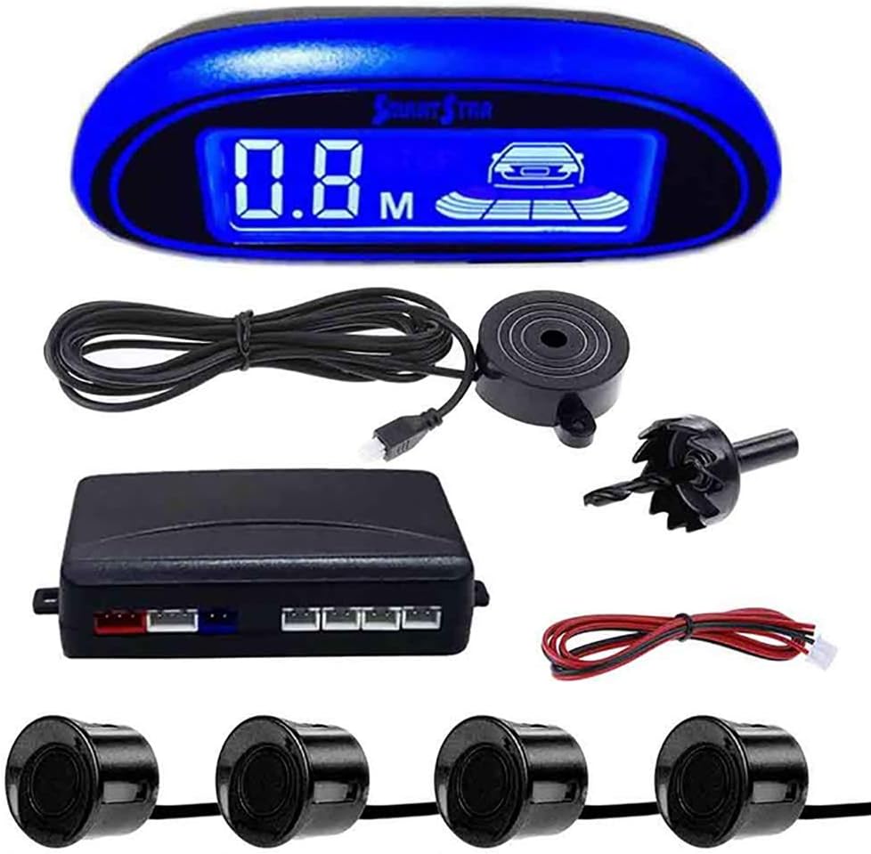 GCDN Système de Radar de recul pour stationnement de Voiture, avec 4 ...