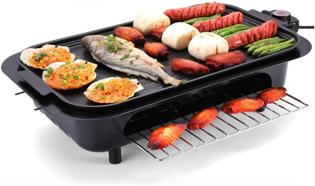 Review LHYPYS Multi-Function BBQ Grill Electric and Carbon Dual-Use ...