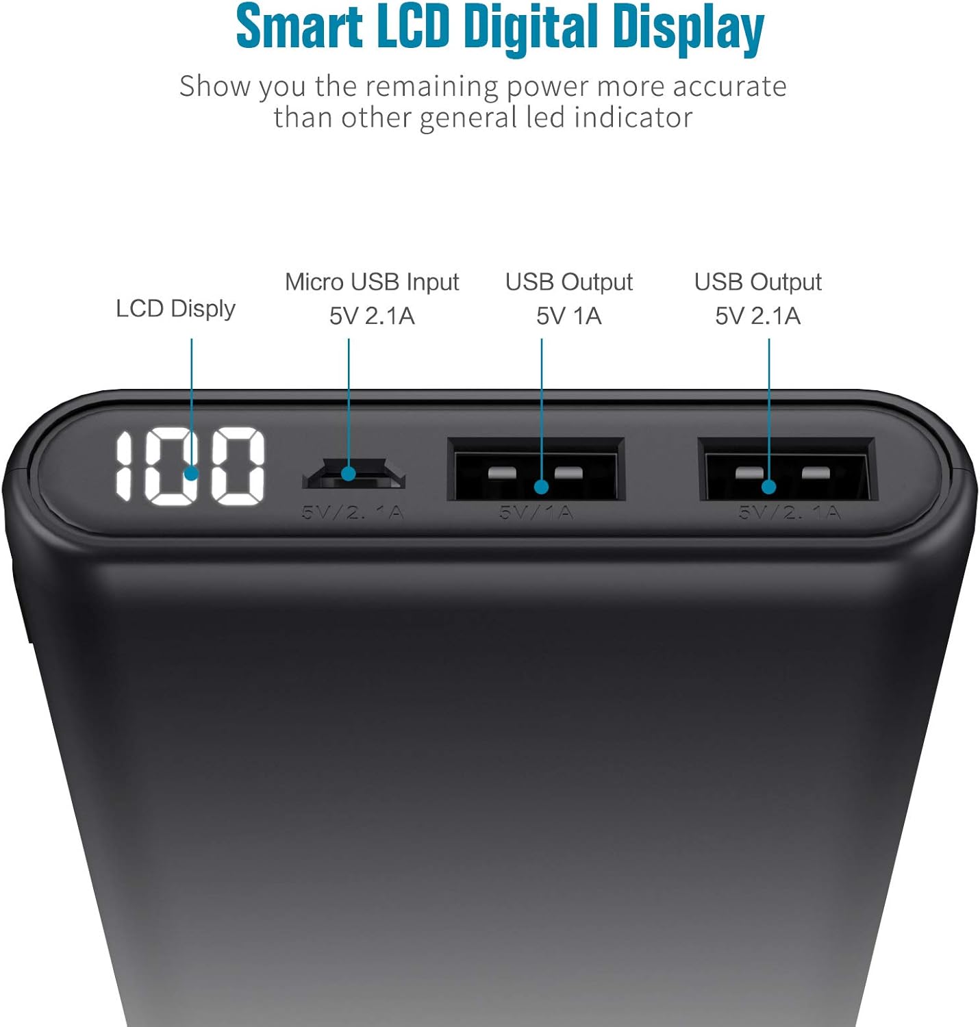 Trswyop HX160Y4 Power bank-BL 24800mAh - Prodotti HIgh tech