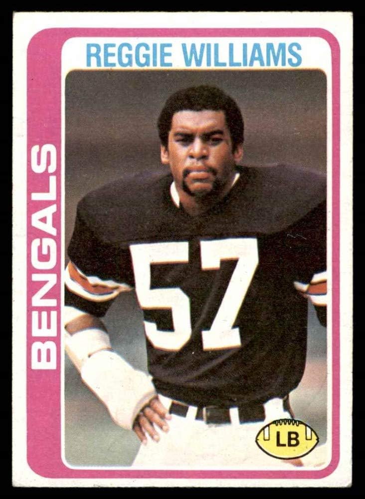 Card Football Bengals Cincinnati Williams Reggie 229 Topps 1978 VG card-football-bengals-cincinnati-williams-reggie-229-topps-1978-vg