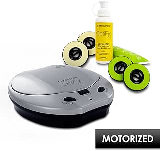 Amazon.com: Memorex OptiFix Pro Motorized CD/DVD Scratch Repair Kit for ...