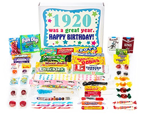Woodstock Candy ~ 1920 99th Birthday Gift Box of Nostalgic Retro Candy ...