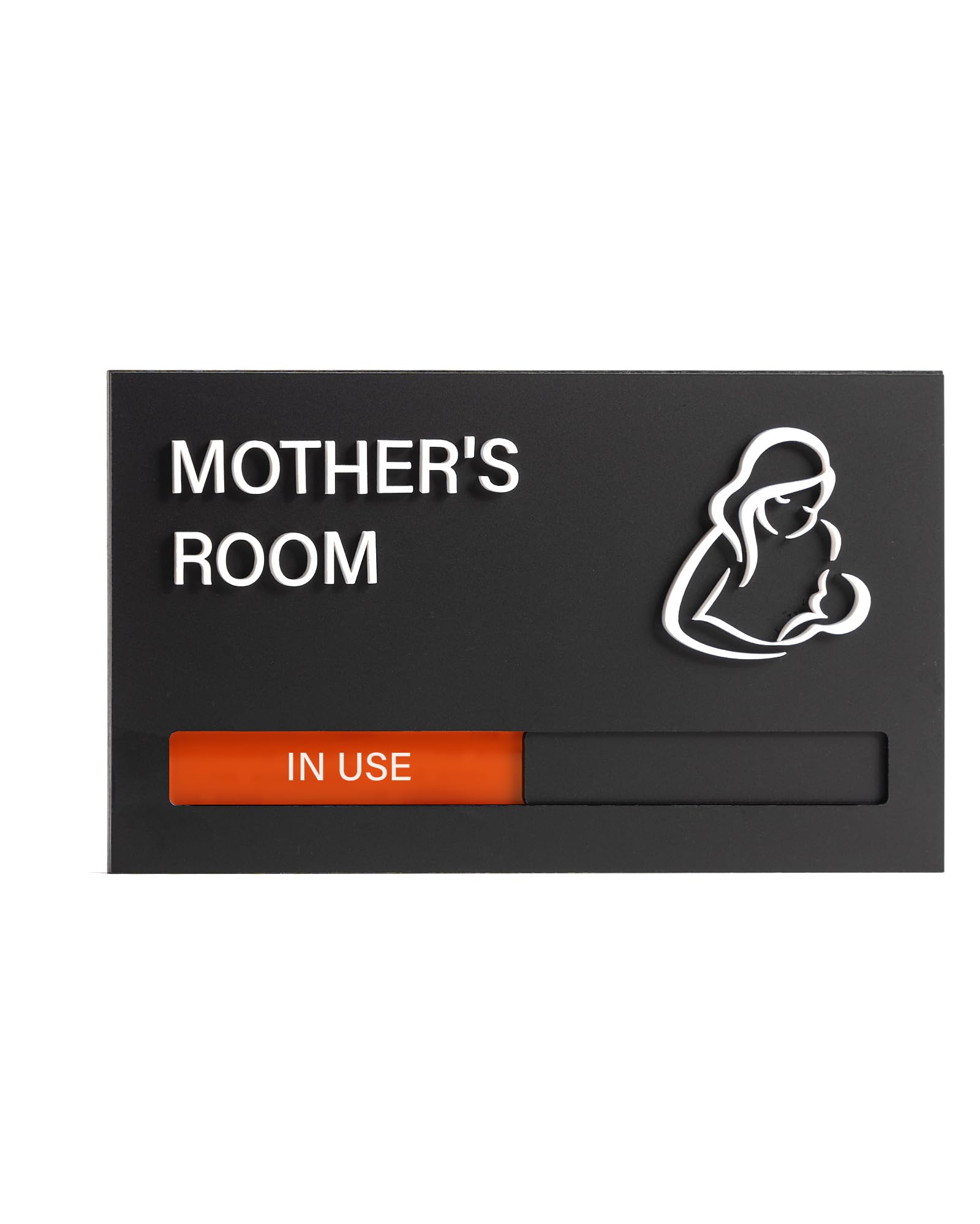 Mua In Use Available Privacy Sign, 9'' x 5'' Magnetic Slider Door ...