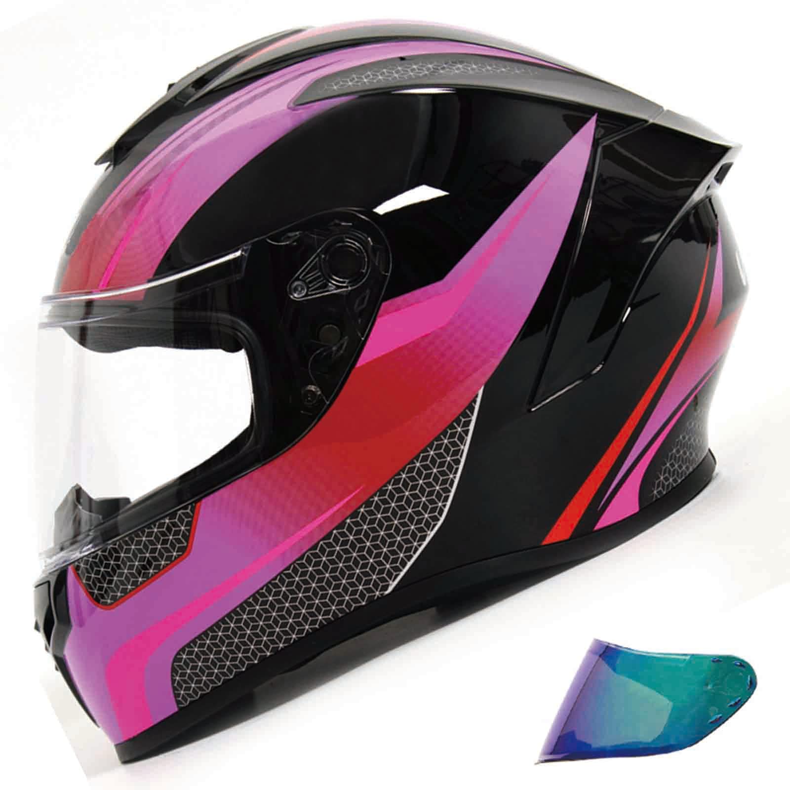 Motorcycle Modular Full Face Helmet Personalized Helmet Motorbike Moped ...