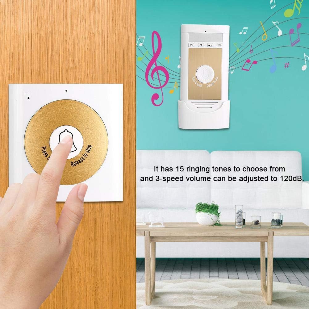 Wireless Intercom Doorbells, Electronic Intercomunicador Doorbell, Two ...