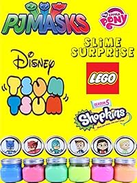 Amazon.com: PJ Masks Slime Surprise Jars Toy Review: Kathy, Jason ...