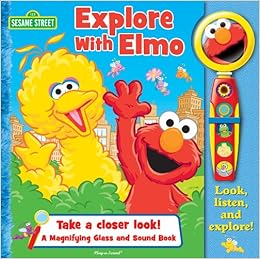 Sesame Street: Explore with Elmo: Play-a-Sound Book and Magnifying ...