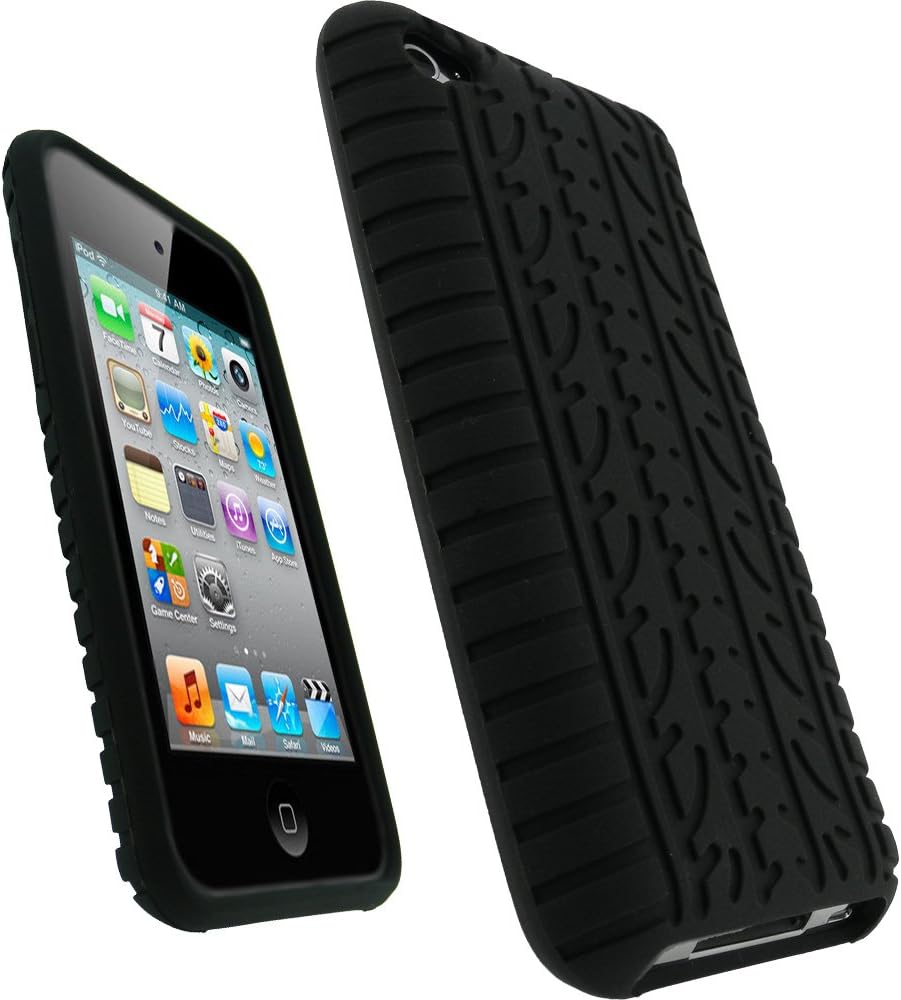 igadgitz U0672 Case Silicona Funda Neumático Compatible con Apple iPod ...