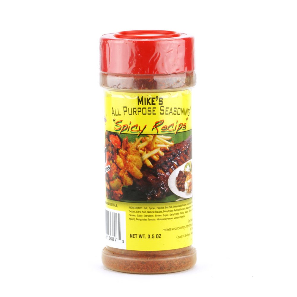 Amazon.com : Mike's All Purpose Seasoning - Spicy 25 Oz : Grocery ...