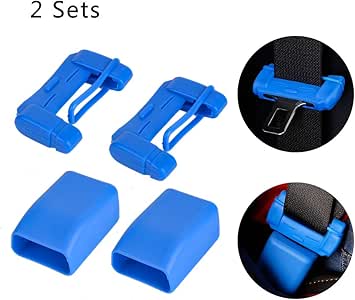 Amazon.com: Car Seat Belt Buckle Covers, 2 Sets Universal Seat Belt Buckle Protector for Car ...