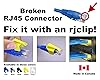 RJCLIP - Broken RJ45 Connector Solution (5 pcs in Black, Silver, Blue ...