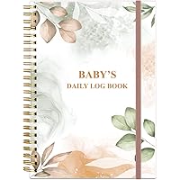 Amazon.com : Baby's Daily Log Book - A5 Baby's Tracking for Newborns, 150 Easy to Fill Pages to ...