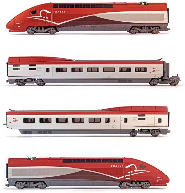 Jouef HJ2358ACS Thalys PBKA, 4-Unit Pack Including Motorised Head ...