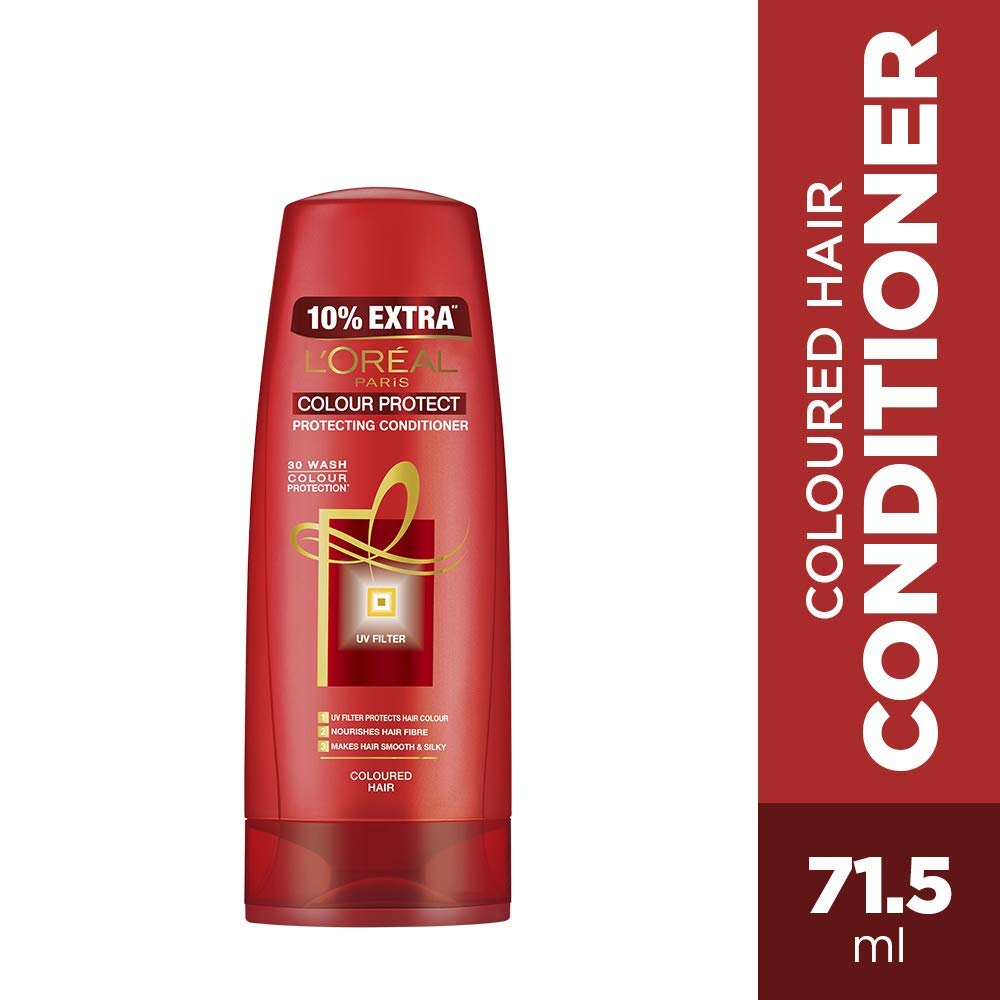 Buy L'Oreal Paris Color Protect Conditioner, 65ml (With 10% Extra ...