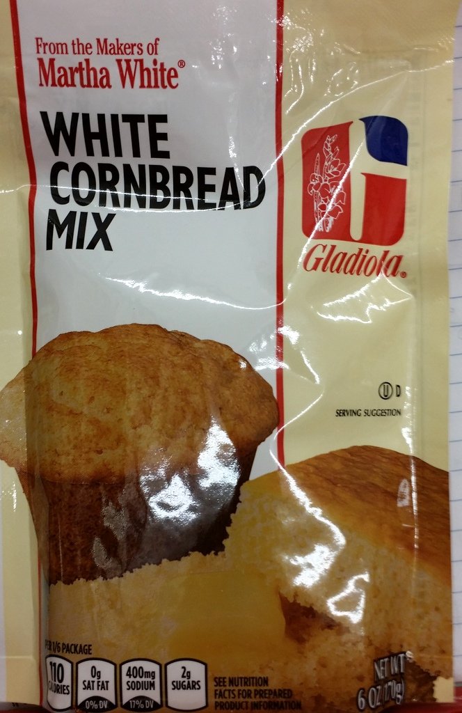 Amazon.com : Gladiola Martha White Yellow Cornbread Mix 6 Oz (Pack of 6 ...