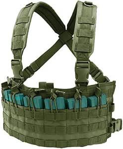 Amazon.com : Condor Rapid Assault Chest Rig - OD Green MCR6-001 by ...