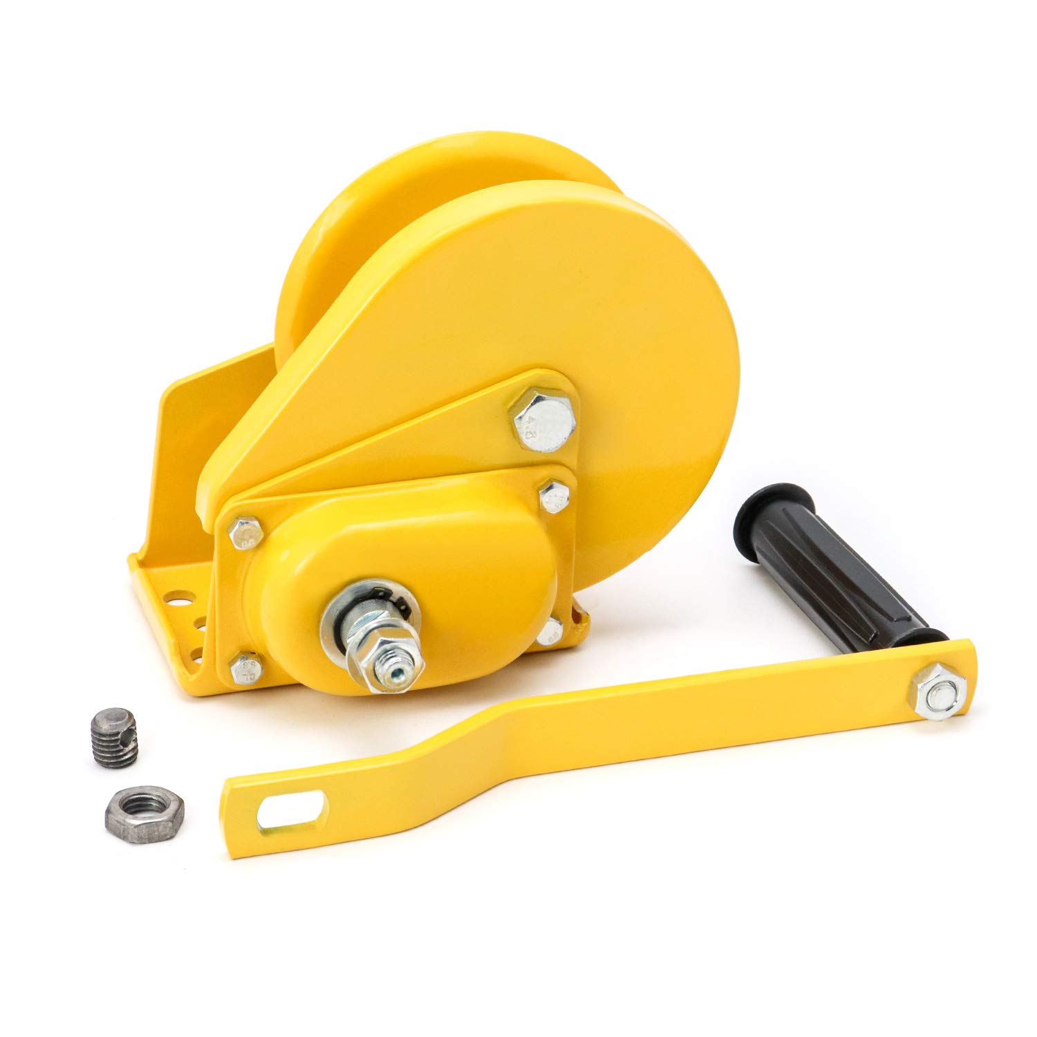 Mua QWORK Hand Winch, 1200lbs Heavy Duty Manual Crank Winch, Marine Two ...