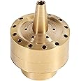 Amazon.com: Fountain Nozzle Heads, Brass Column Multi Direction Jet ...