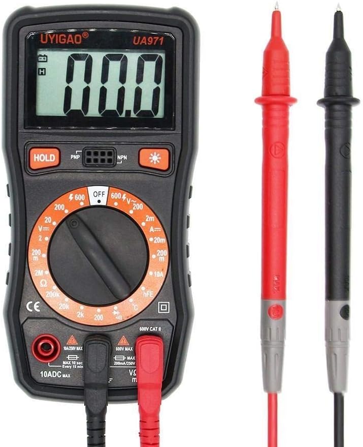 Digital Tester UA971 LCD Display Handheld Digital Multimeter AC/DC ...