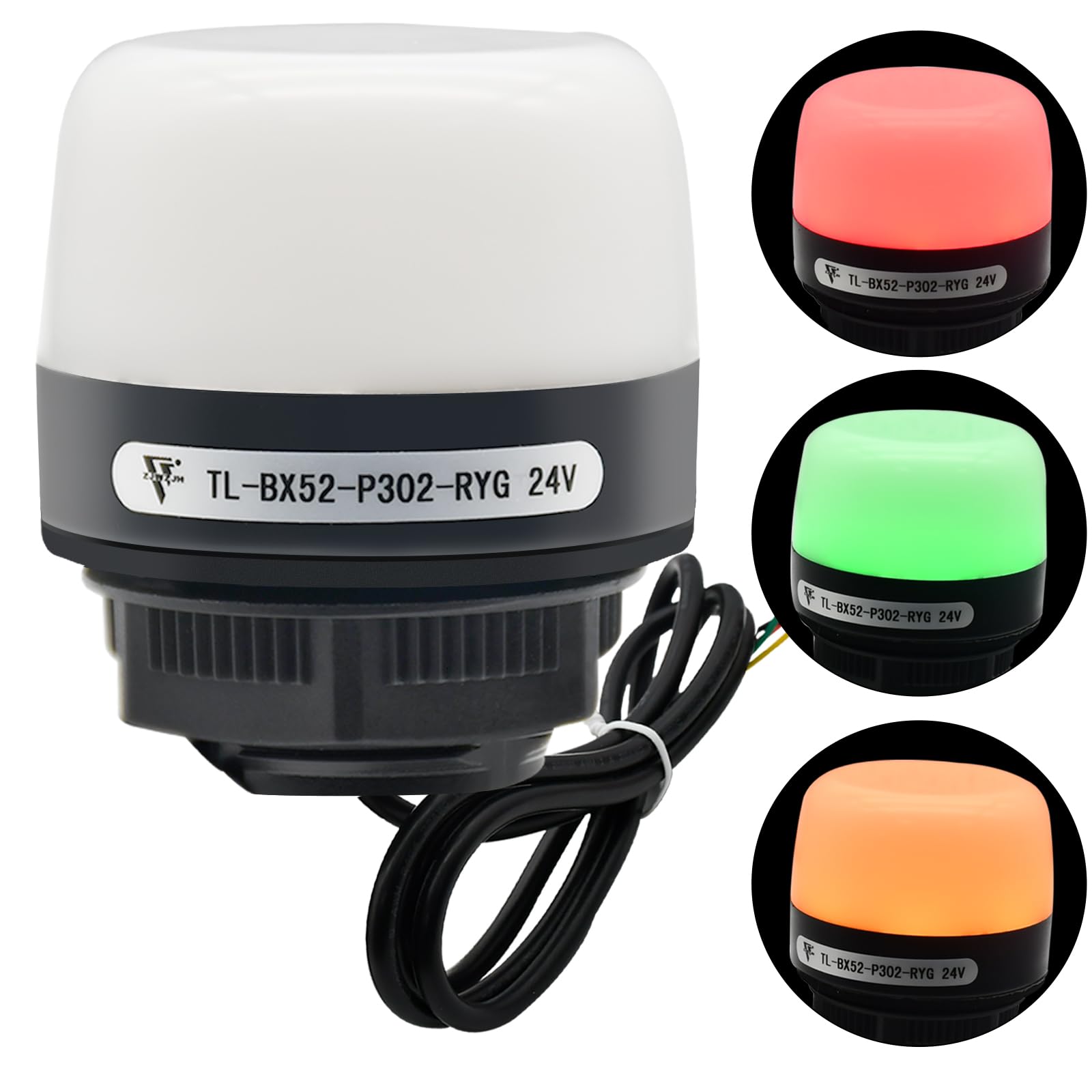 Mua ZJWZJH 24V LED Industrial Warning Lights, 3 Colors 1 Layer, Column ...
