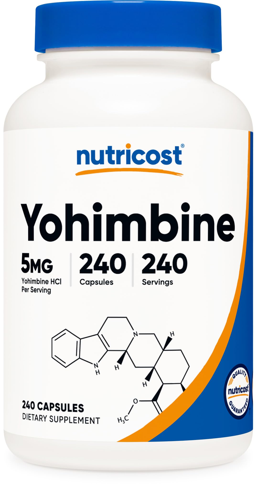 Mua Nutricost Yohimbine HCl 5mg, 240 Capsules Extra Strength - Gluten ...