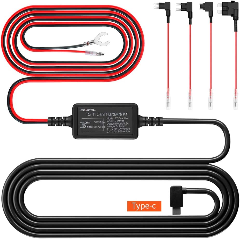 Coxpal Hardwire Kit With Mini, ACS, ATO, Micro2 Add A Circuit Fuse ...