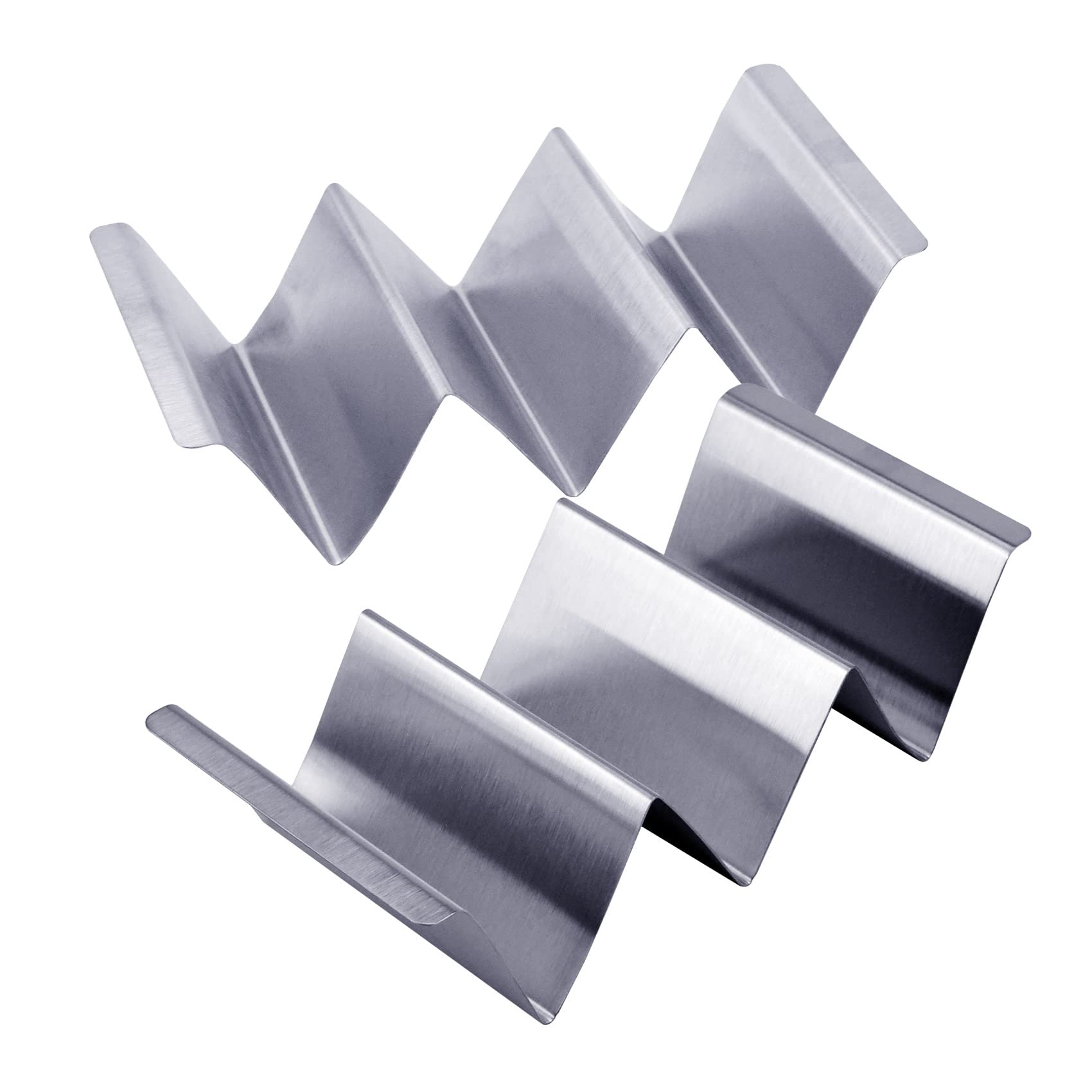 Taco Holder Stainless Steel Taco Stand with Handle Taco Holders Rack ...