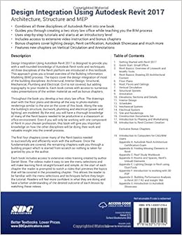 Design Integration Using Autodesk Revit 2017: Daniel John Stine: 9781630570194: Amazon.com: Books