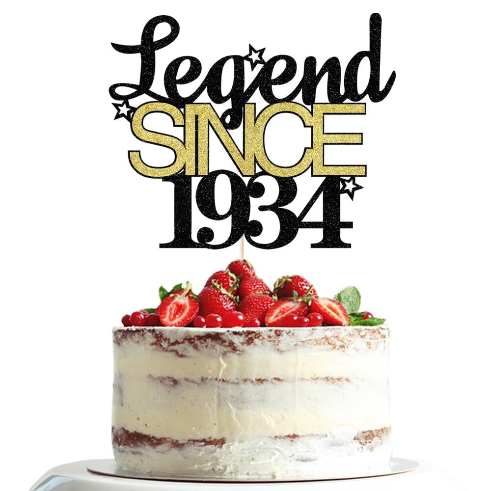 Dxsdgetue Legend since 1994 cake topper 30th birthday happy birthday ...