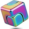 Amazon.com: Metal Fidget Spinner Cube for Kid Adult, Alloy Infinity ...
