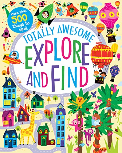 Totally Awesome Explore and Find Book For Kids: More than 50 Fun Scenes ...
