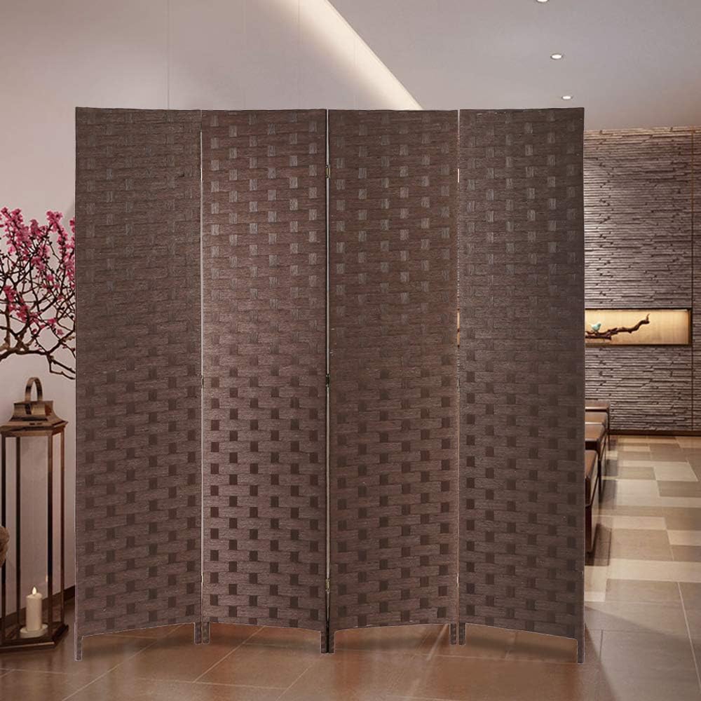 Amazon.com: Meet Perfect 4-Panel Room Divider Privacy Screen,6 FT ...