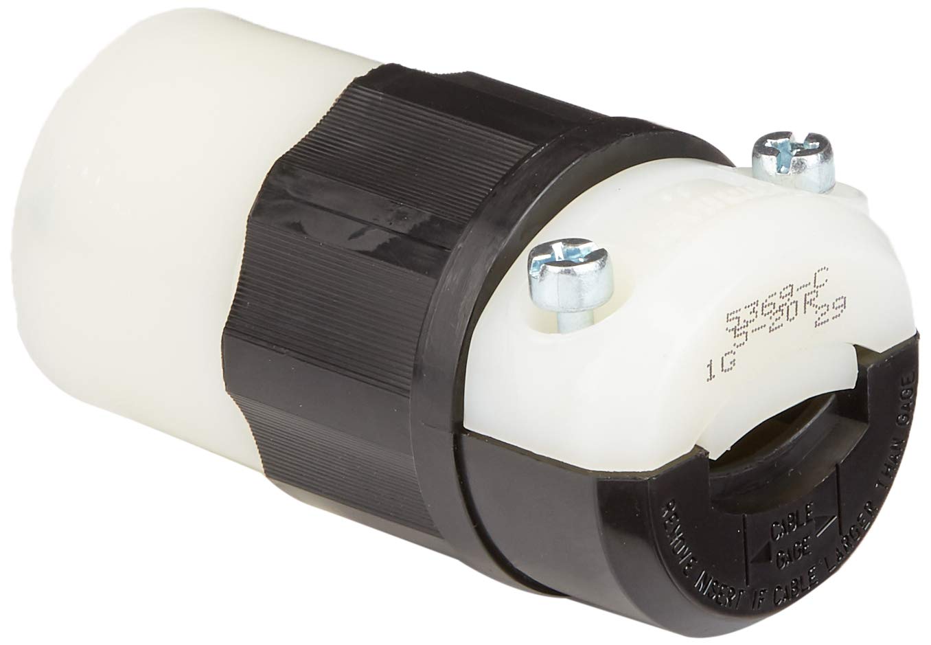 Mua 5369-C 20 Amp, 125 Volt, Connector, Industrial Grade, Straight ...