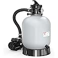 Amazon.com : VINGLI Sand Pool Filter 16 in Tank with A 3/4 HP Pump 115V ...
