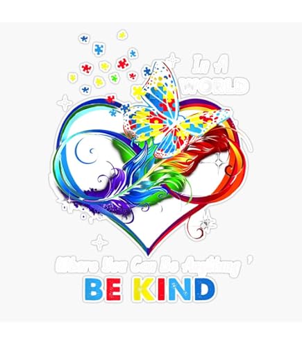 Human On Board Sticker In A World Where You Can Be Anything Be Kind ...