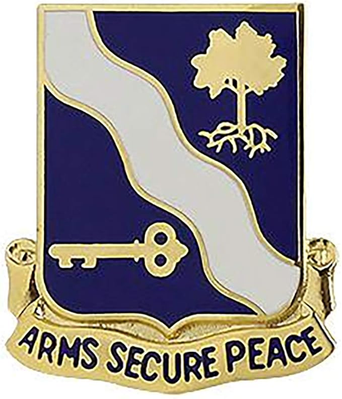 Amazon.com: 143rd Infantry TX ARNG Unit Crest (Arms Secure Peace): Clothing