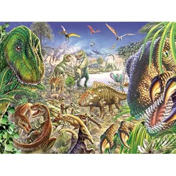 Amazon.com: Jurassic World--Jigsaw Puzzles for Dummies: 1000 Pcs: Toys ...