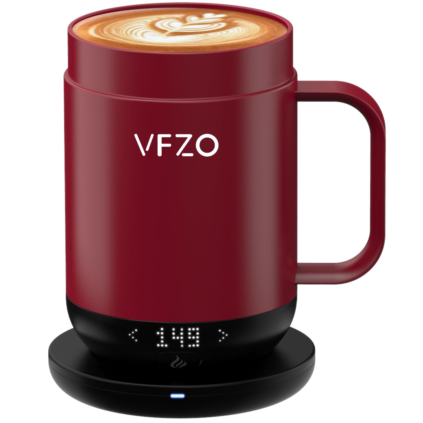 VFZO Smart Mug,Self Heating,Temperature-Controlled, Self-Heating Coffee ...