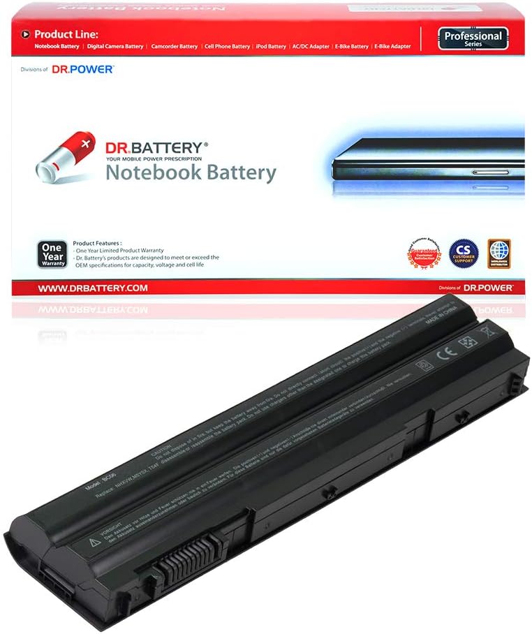 DR. BATTERY Dell Laptop Battery T54FJ Replacement for Dell E6530 ...