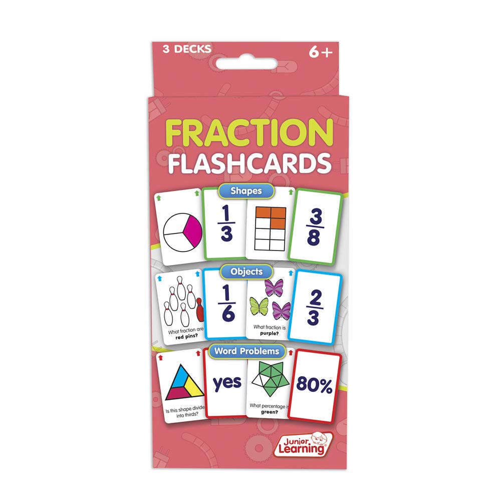 Mua Junior Learning Fraction Flashcards, Multi trên Amazon Mỹ chính ...
