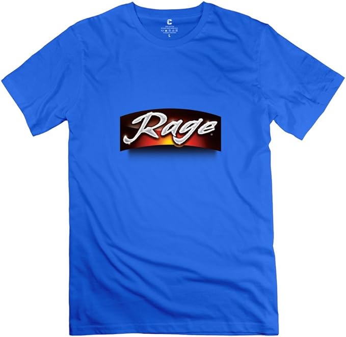 Amazon.com: Rage Broadheads Logo Classic 100% Cotton RoyalBlue Shirts ...