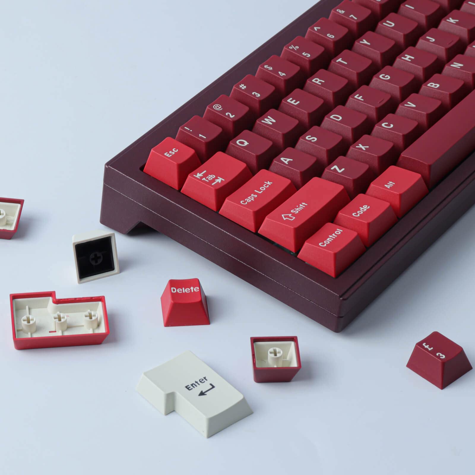 Mua Hyekic Custom 173 Keys ABS Double-shot Cherry Profile Keycaps Set ...